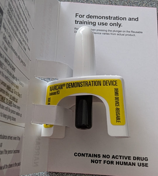 Narcan Demonstration Device – Maine Prevention Store